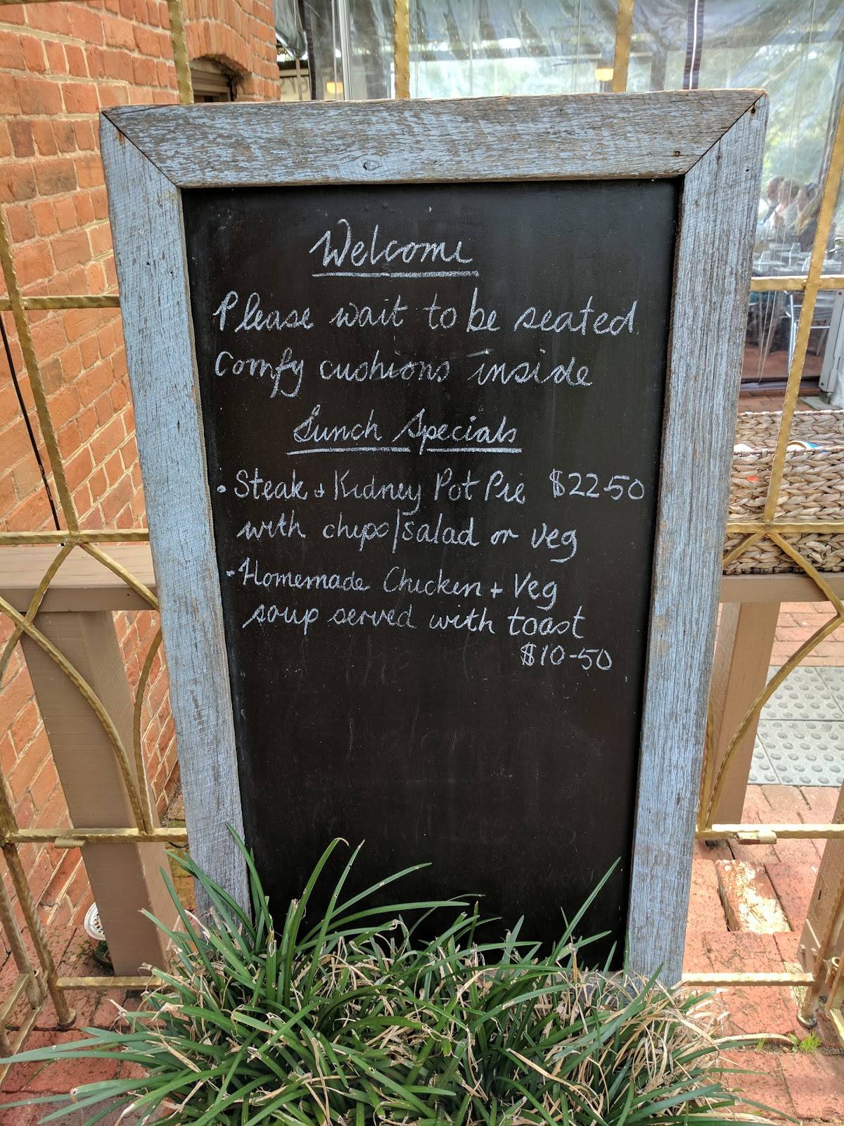 Menu at Riverside at Woodbridge cafe, Woodbridge