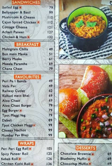 Menu at Tpot, Gurugram, 8