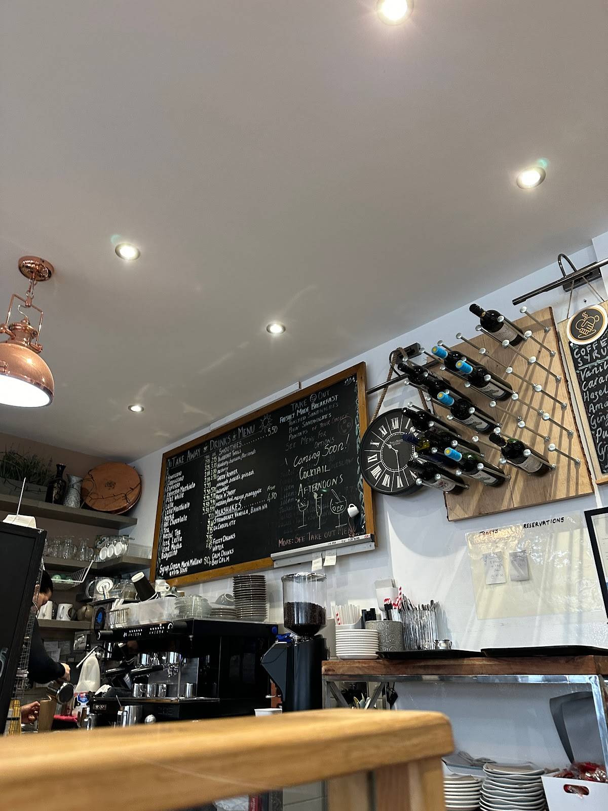 Menu at Cafe on the Lane, Cheadle