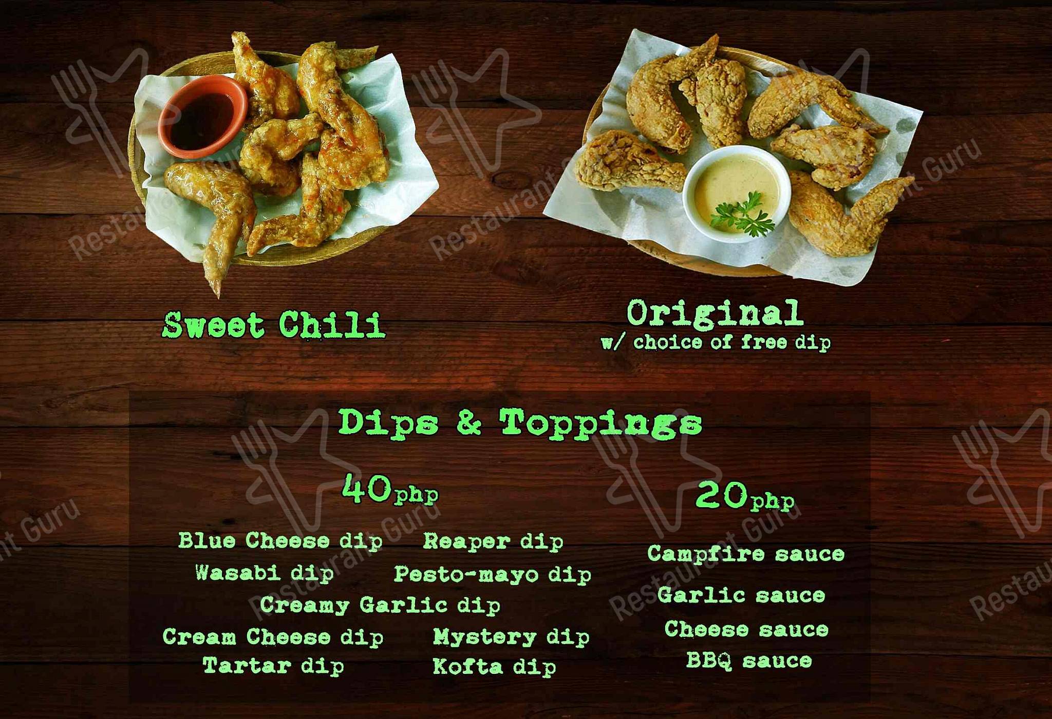 Menu at Campfire Burgers & More - Sct Limbaga restaurant, Quezon City