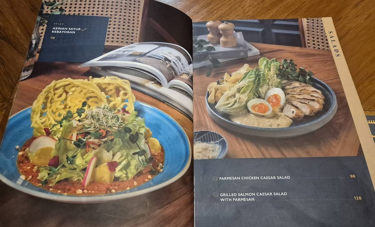 Menu at Mr Roastman - Sarinah restaurant, Central Jakarta