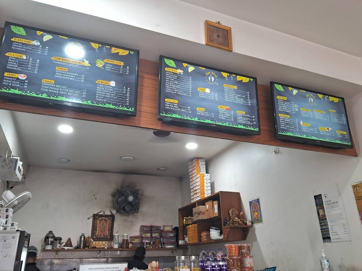 Menu at Chai Waale OMR (KANDHANCHAVADI), Chennai