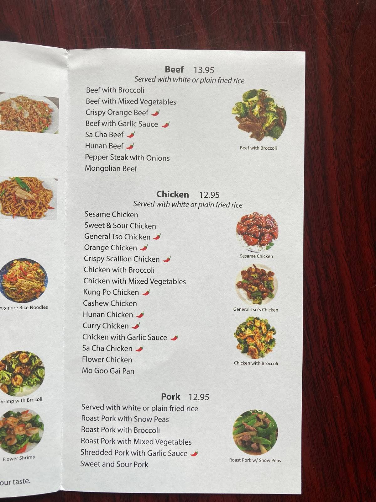 Menu at Best China restaurant, Charlotte, Brookdale Dr Suite 100