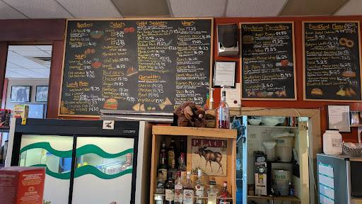 Menu at Chartreuse Moose pub & bar, 100 Mile House