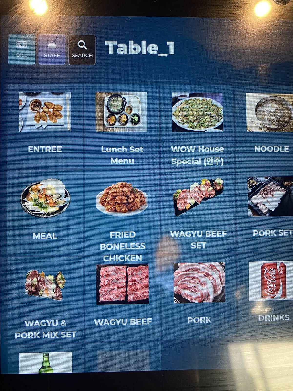 Menu at WOW BBQ Chatswood, Chatswood