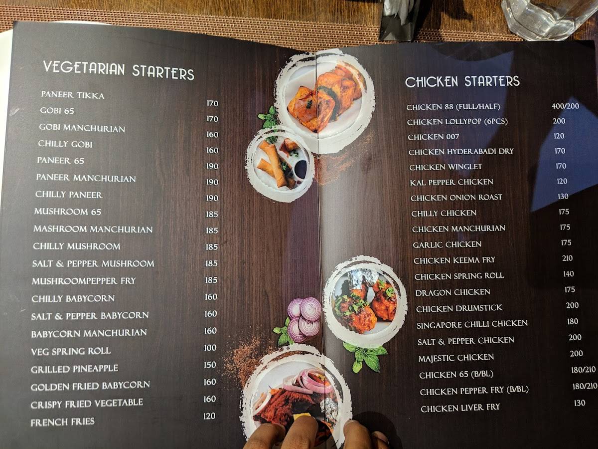 Menu at Chidambaram New Moorthy Cafe, Chennai