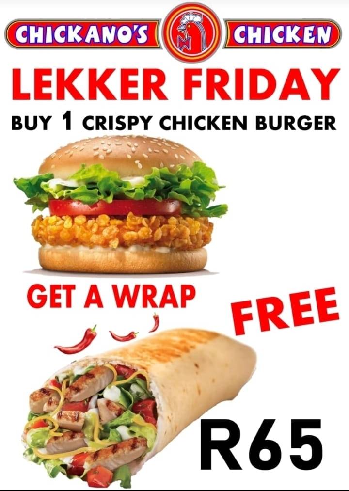 Menu at Chickanos Chicken Lydenburg restaurant, Lydenburg, Shop #3 ...