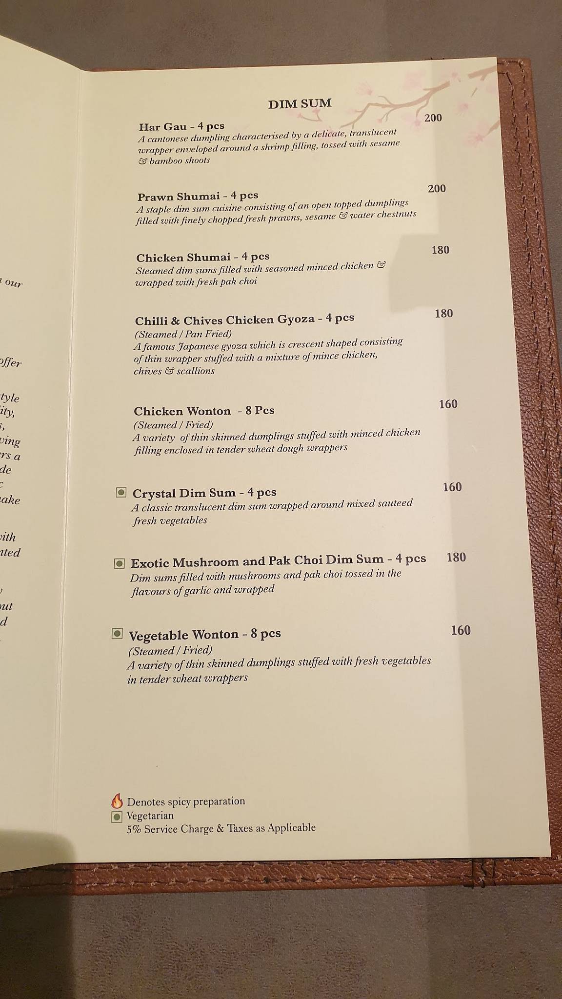 Menu at Chilli & Chives, Bengaluru