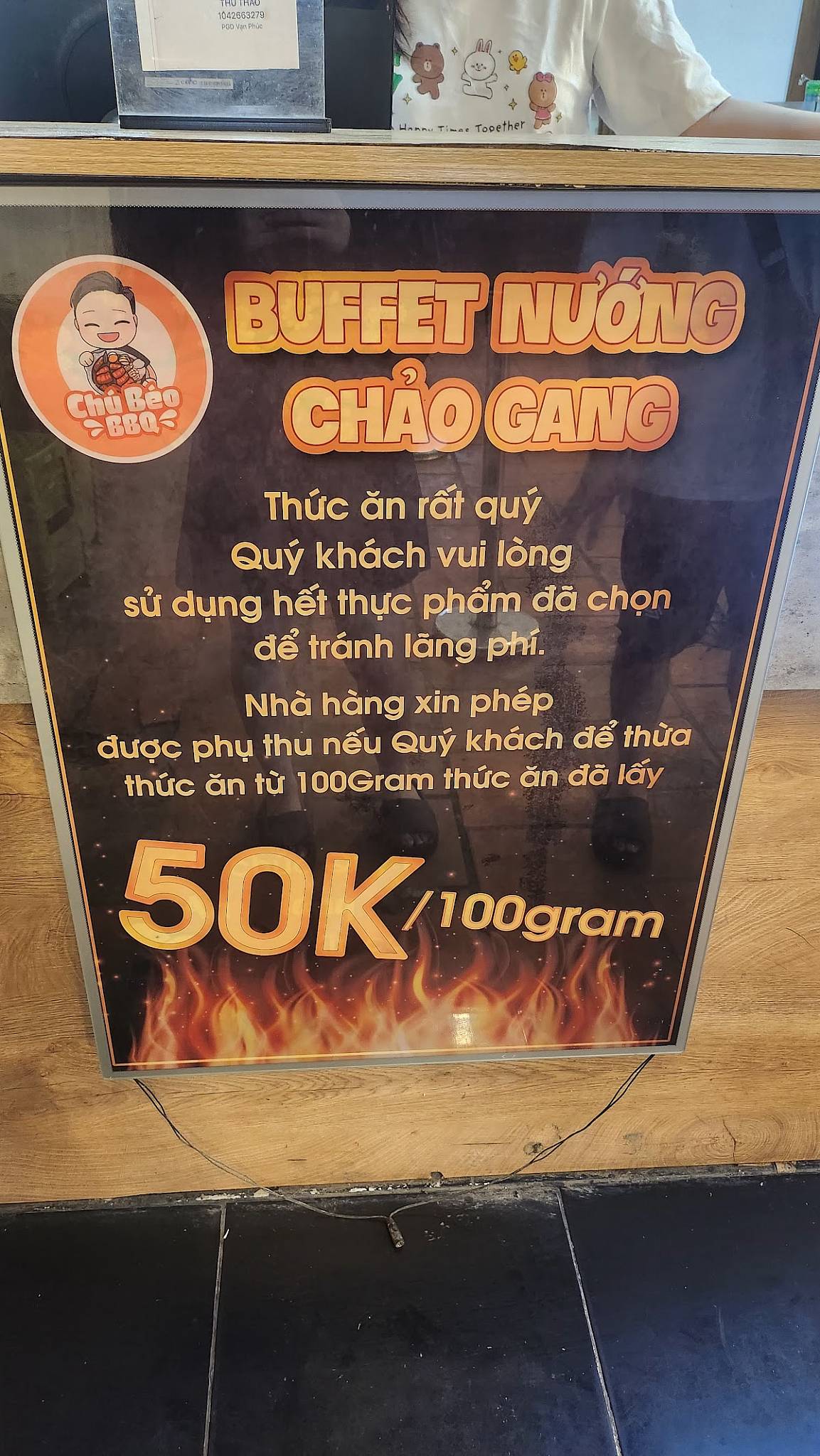 Menu at Chú Béo BBQ - Buffet Nướng Chảo Gang 139k, Ho Chi Minh City ...