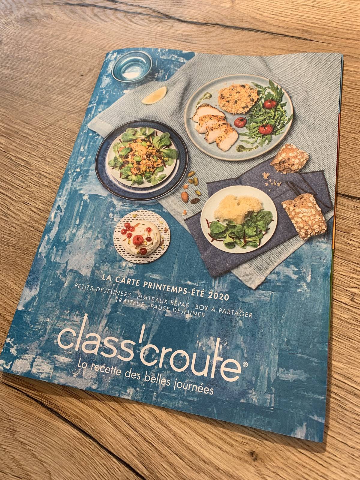 Menu au Class'croute restaurant, Le Havre