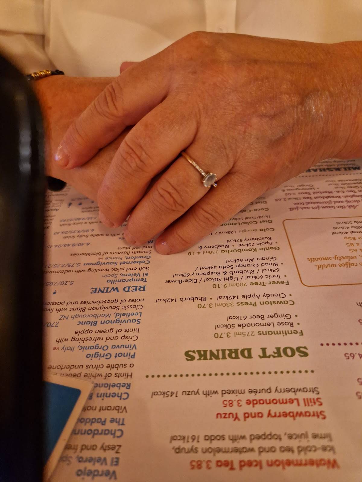 Menu at Clio Lounge restaurant, Bangor