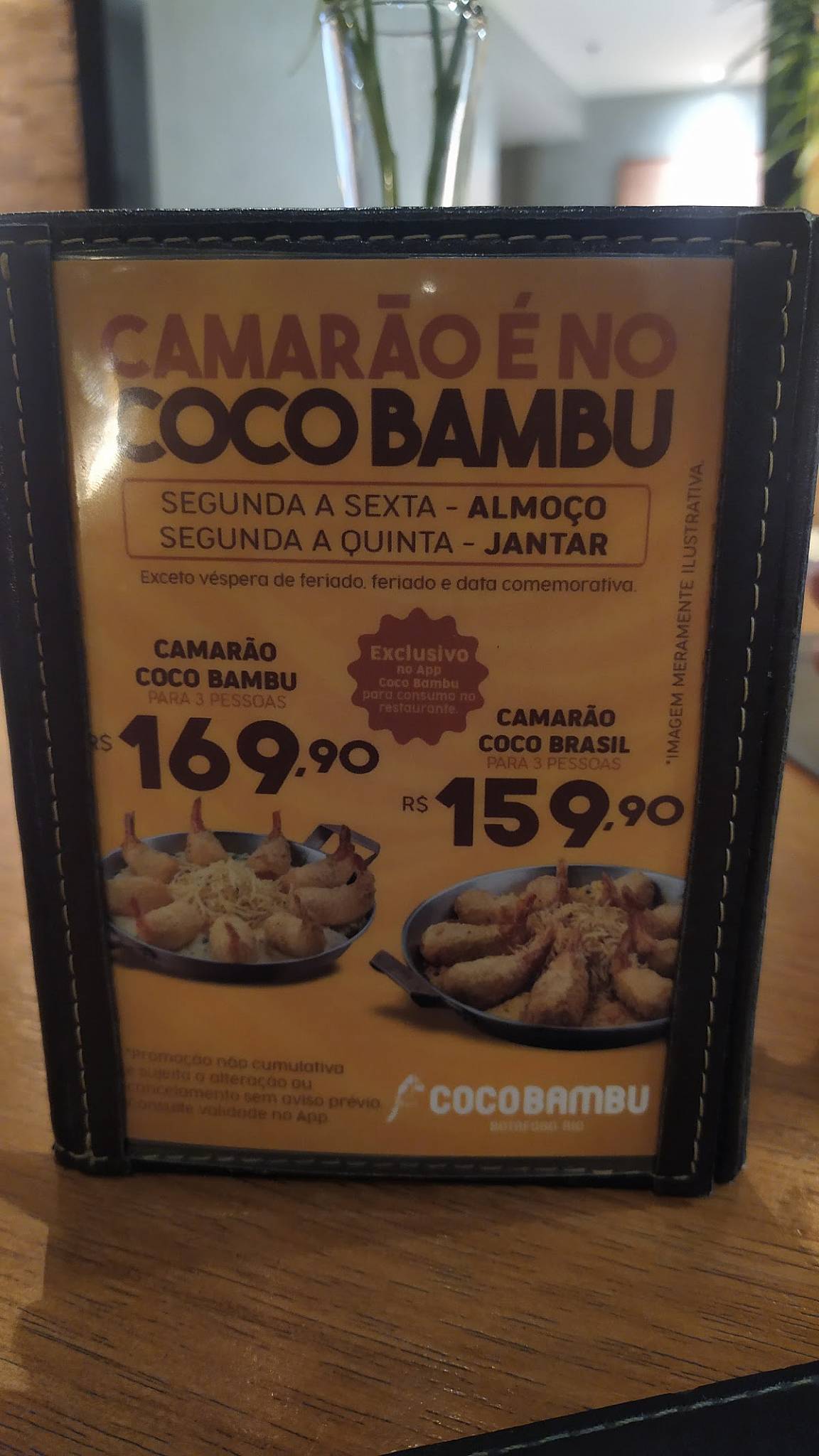 Menu em Coco Bambu Botafogo restaurante, Rio de Janeiro