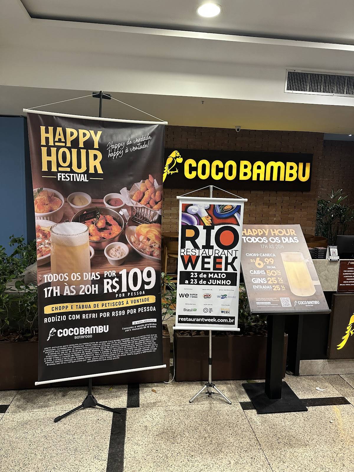 Menu em Coco Bambu Botafogo restaurante, Rio de Janeiro, Shopping Casa ...