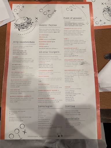 Menu at Copperhead Grille Center Valley pub & bar, Bethlehem, PA-378