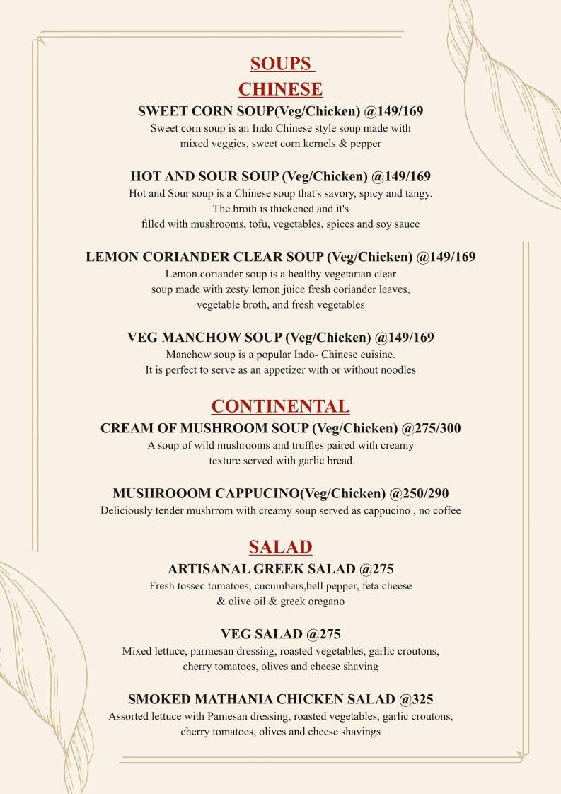 Menu at Cosy Locus Cafe and Multicuisine Restaurant, Kolkata