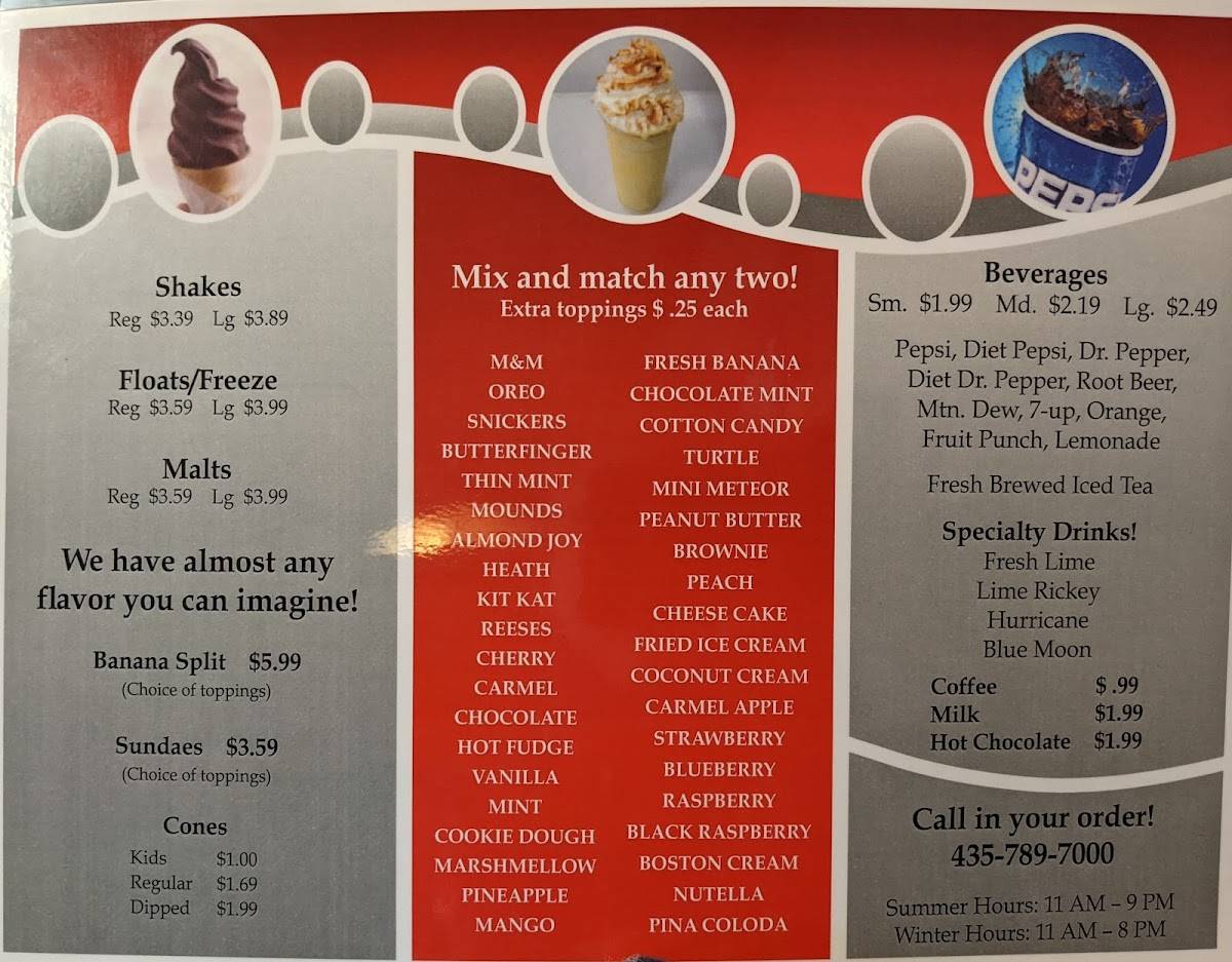 Menu at Country Grub fast food, Naples, S 1500 E