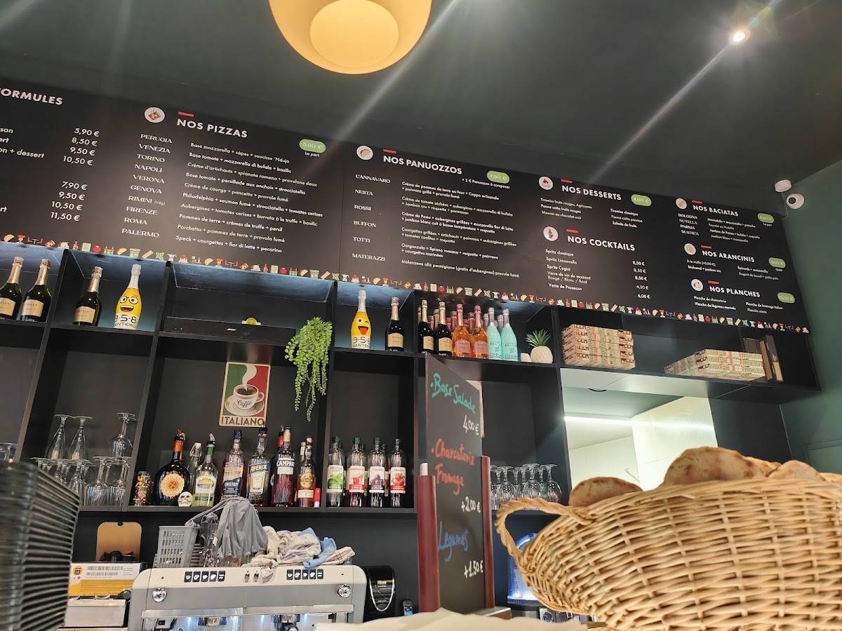 Menu au Cugini Italian Street Food restaurant, Lyon