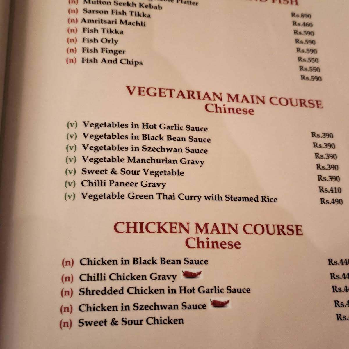Menu at Culinaria by Meet, Delhi, 66