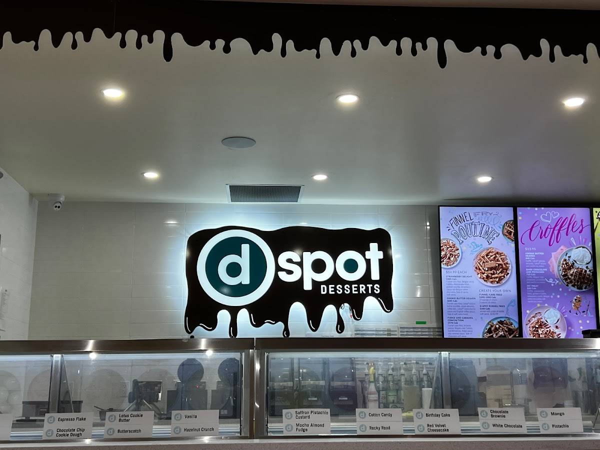 Menu at D Spot Desserts Waterloo, Waterloo