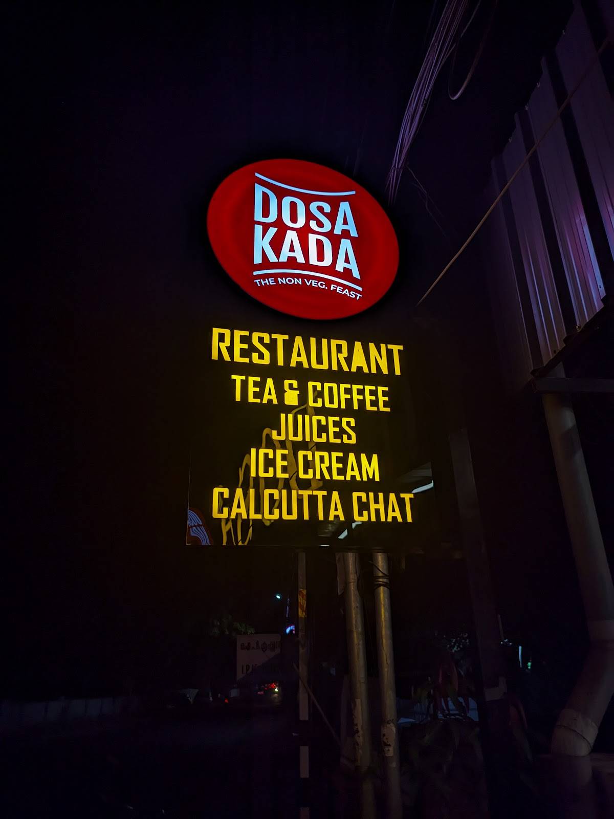 Menu at DOSA KADA, Karaparamba, Kozhikode, Seasons Arcade
