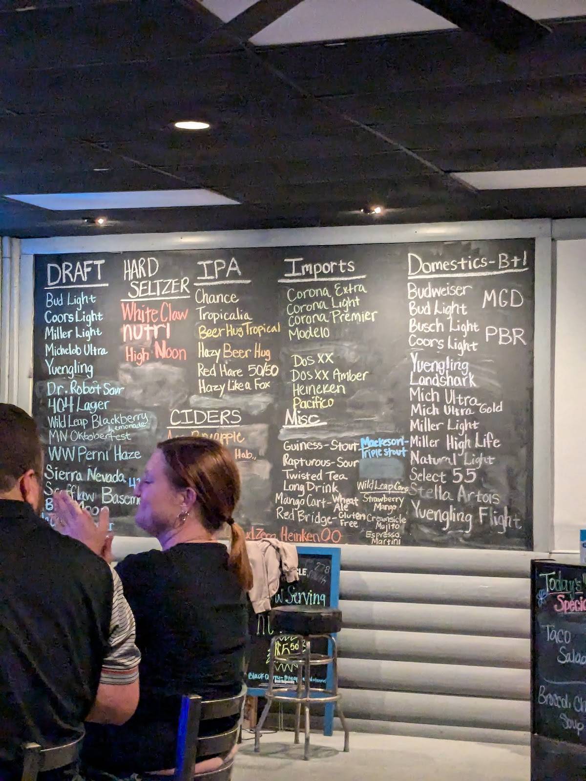 Menu at 278 South pub & bar, Hiram, Atlanta Hwy