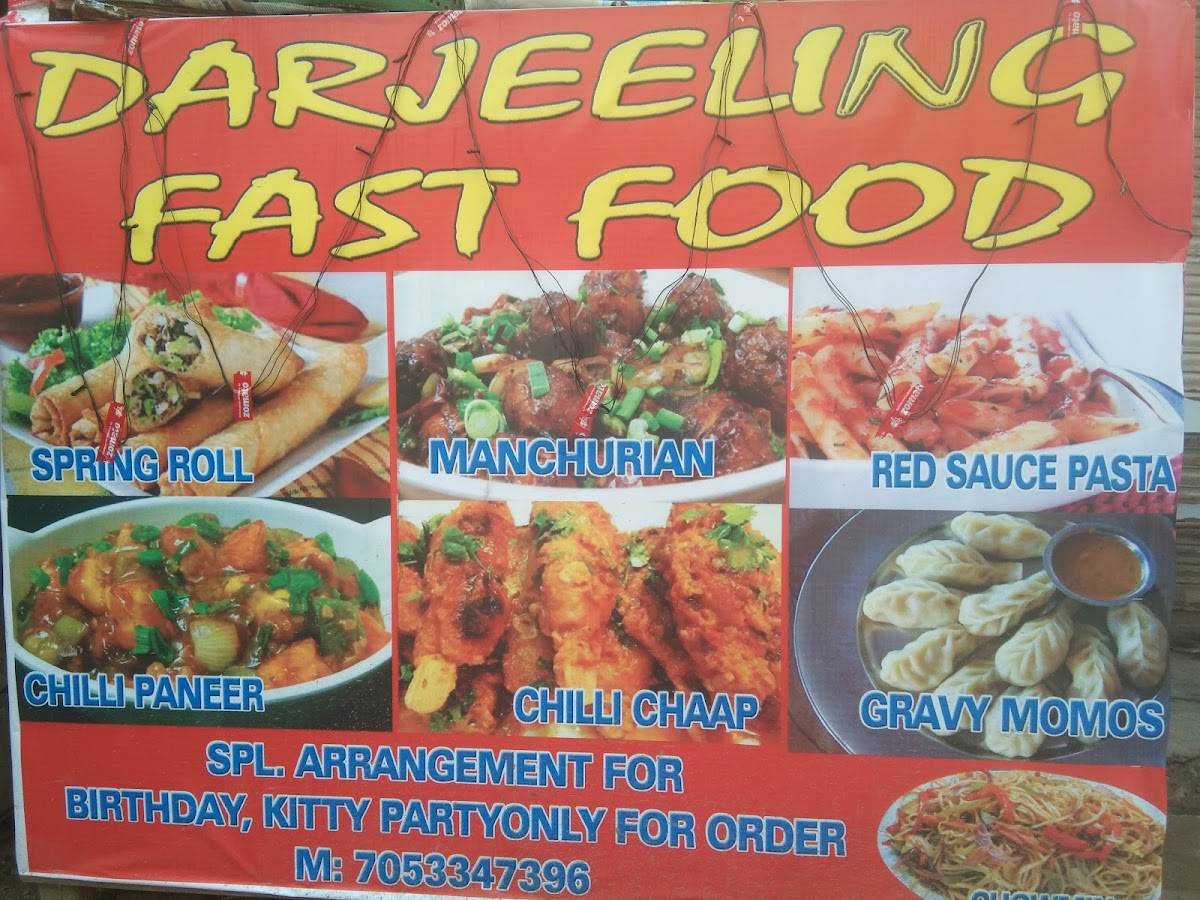 Menu at Darjeeling Fast Food, Faridabad