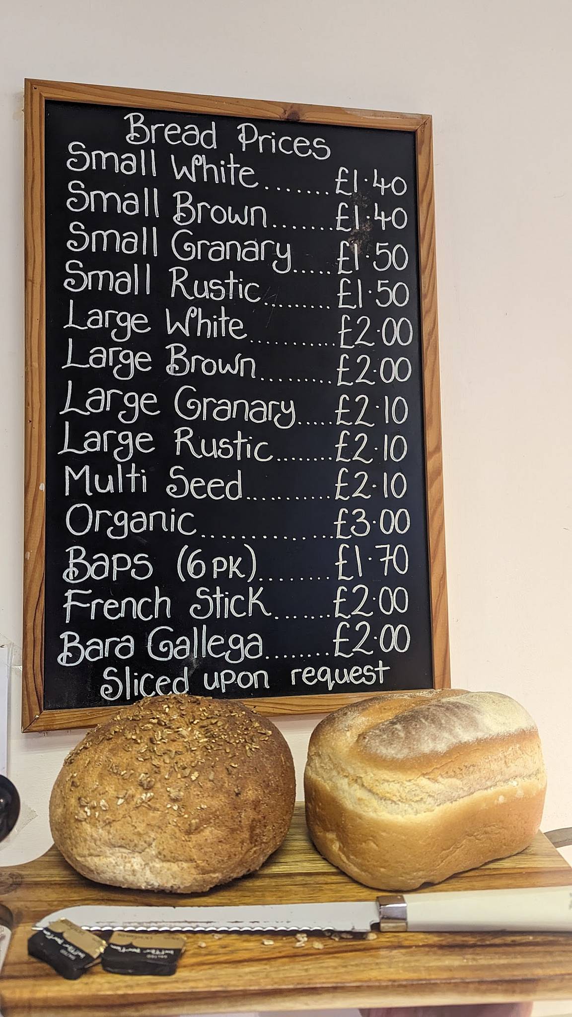 Menu at Davies of Mumbles Ltd cafe, The Mumbles