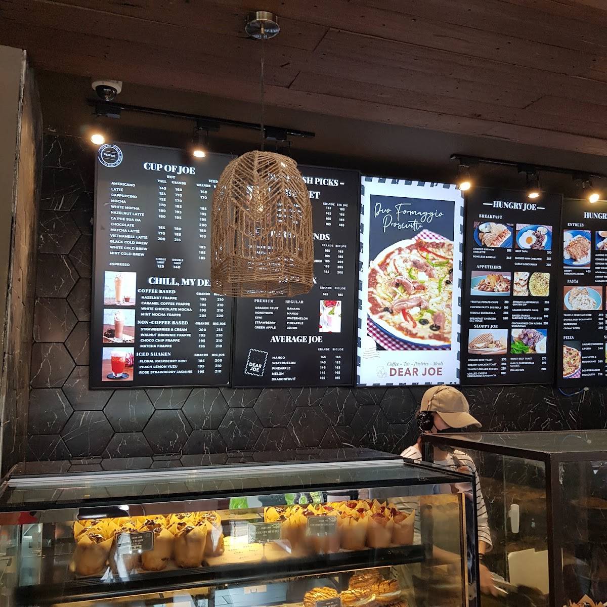 Menu at Dear Joe Coffee & Juice, Santa Rosa, Ground Level