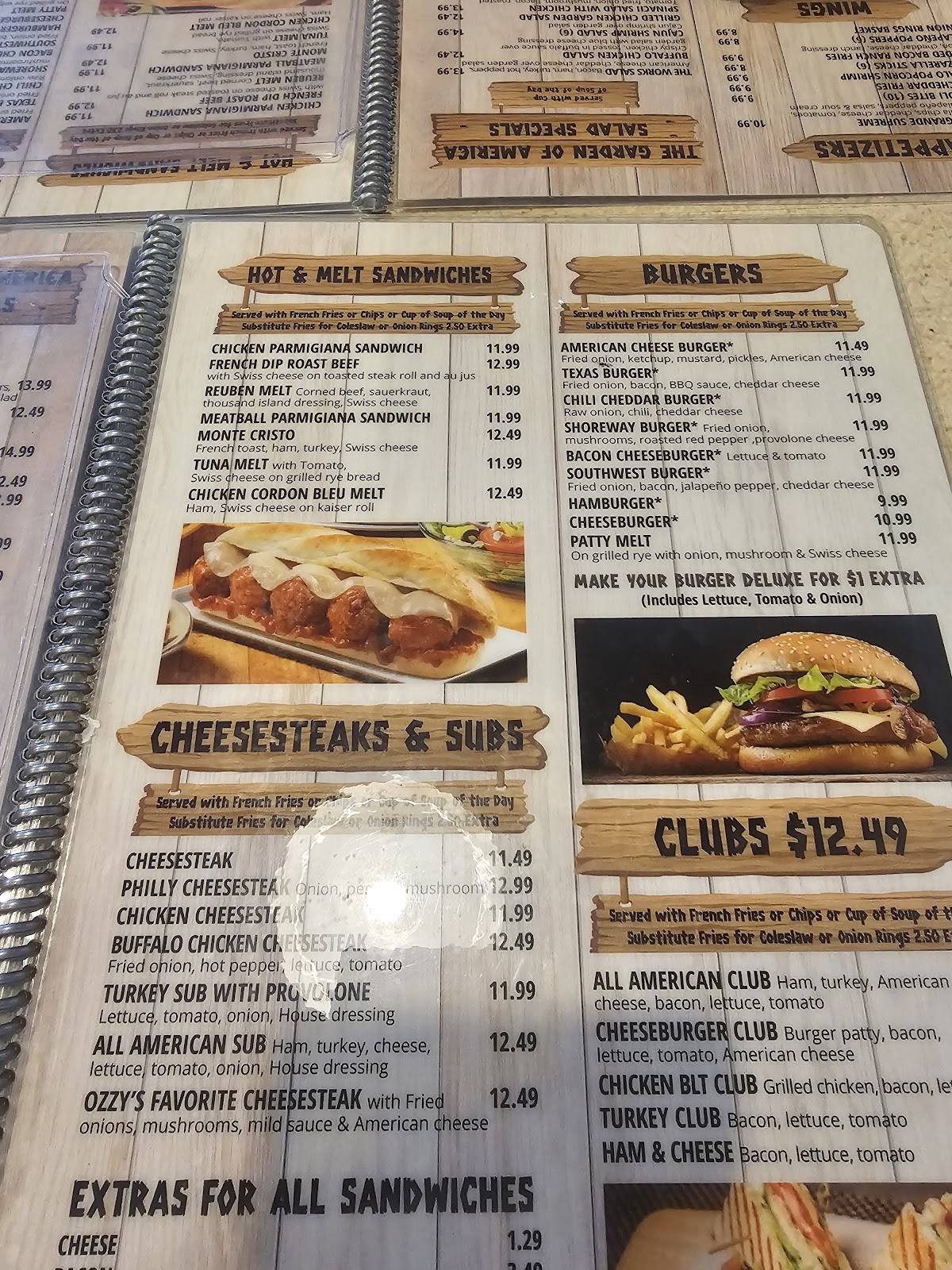 Menu at Denton Diner restaurant, Denton