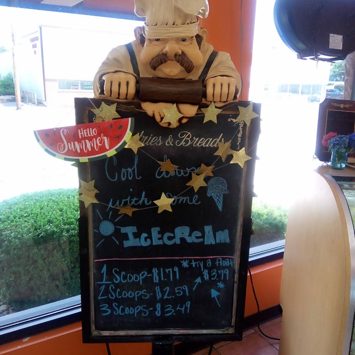 Menu at Dixie Cream Donut Shop restaurant, West Frankfort
