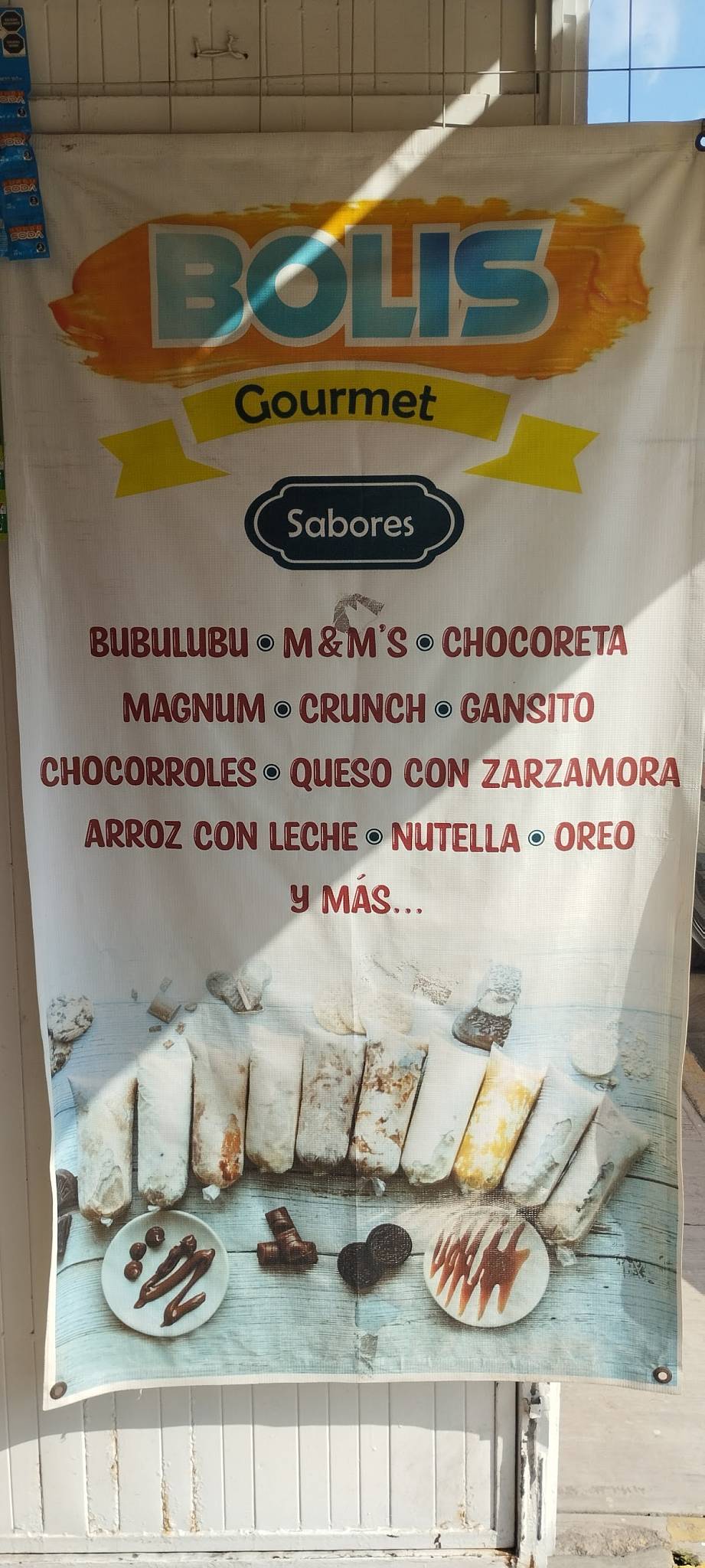 Carta del postres Dulceria Anny, Heroica Puebla del Zaragoza