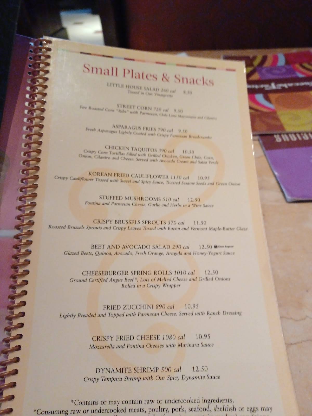 Menu at The Cheesecake Factory desserts, Edina, Southdale Ctr