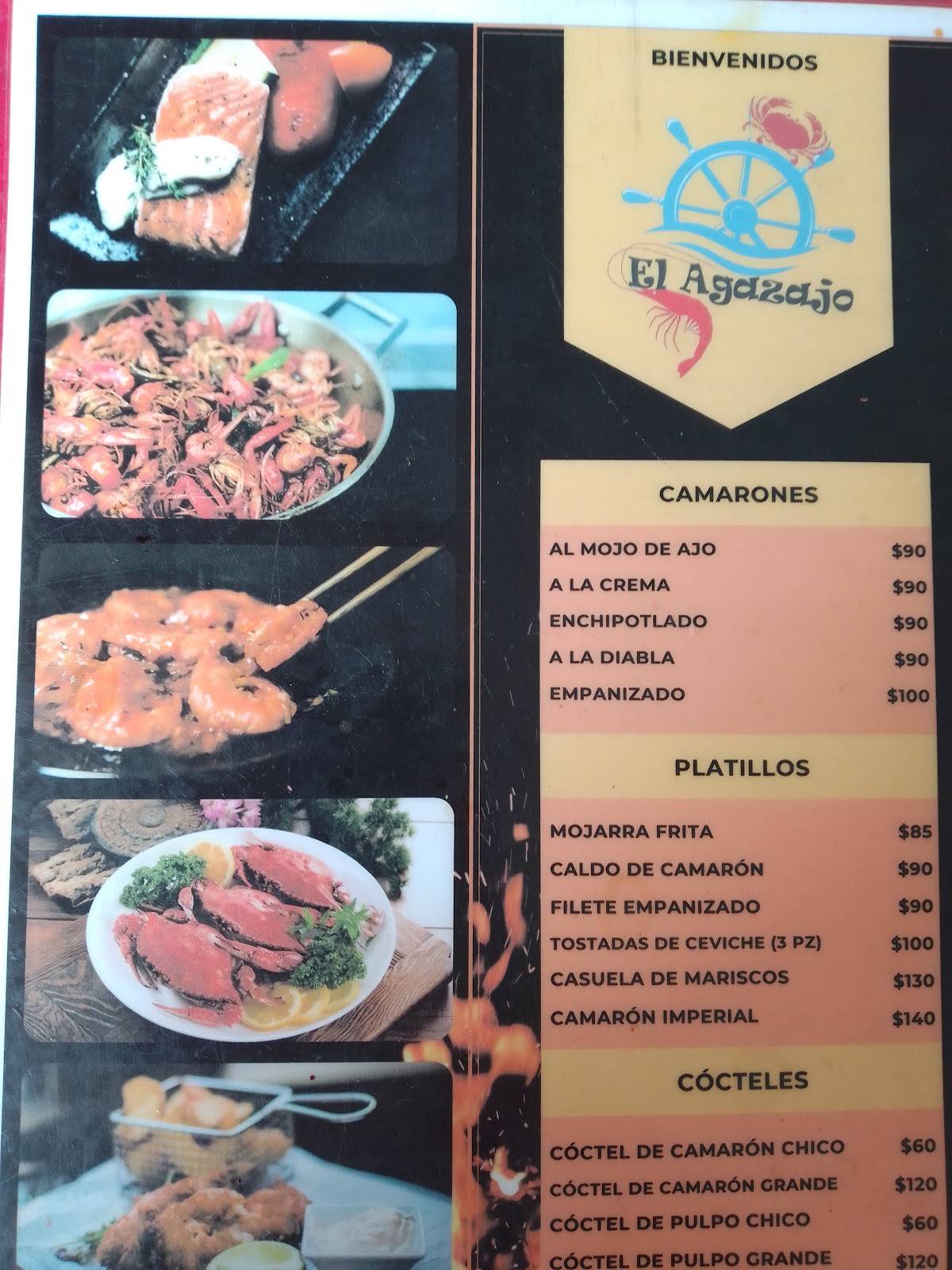 Carta del restaurante El Agasajo, San Pedro Garza García, Av. José ...