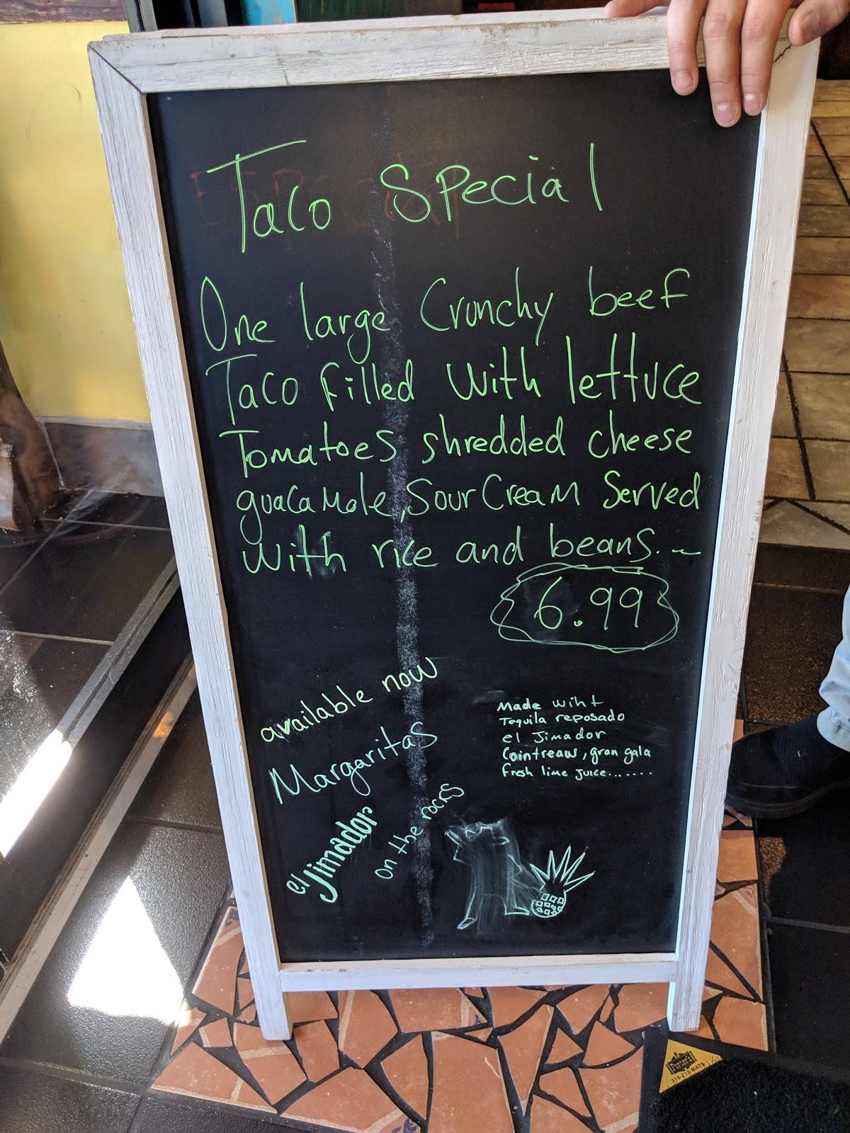 Menu at El Patio Mexican Restaurant, Natchitoches