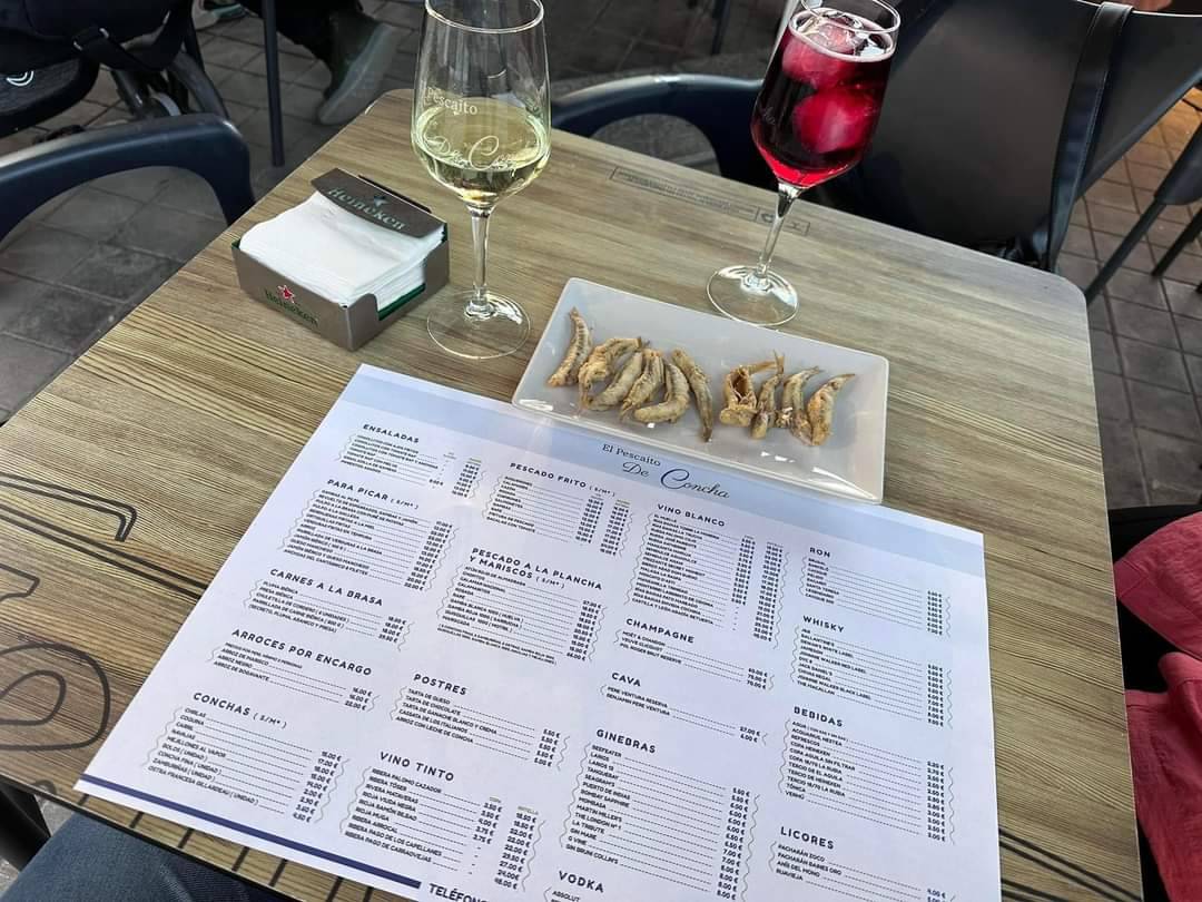 Carta del restaurante El Pescaito De Concha, Granada