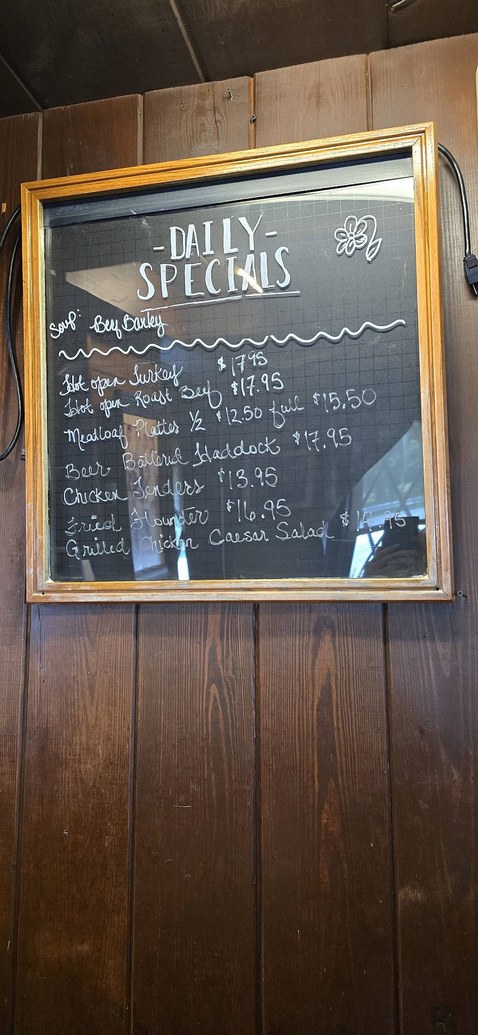 Menu at Elias Cole restaurant, Wantage
