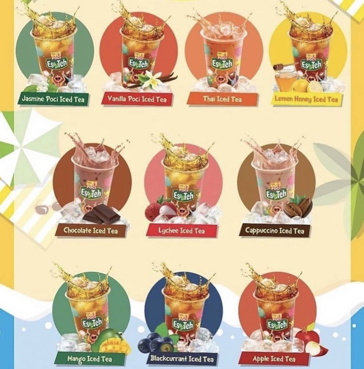 Menu at Es Teh Poci Kudus Mlati Kidul (Mitra Resmi Teh Poci) restaurant ...