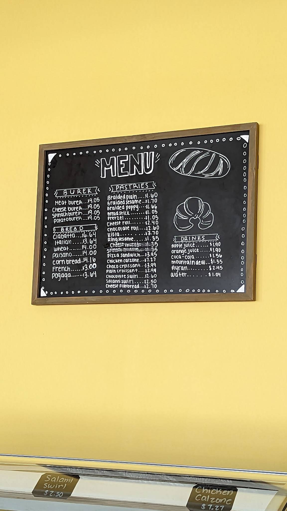Menu at European Bakery, Jacksonville, Old Kings Rd S # 3