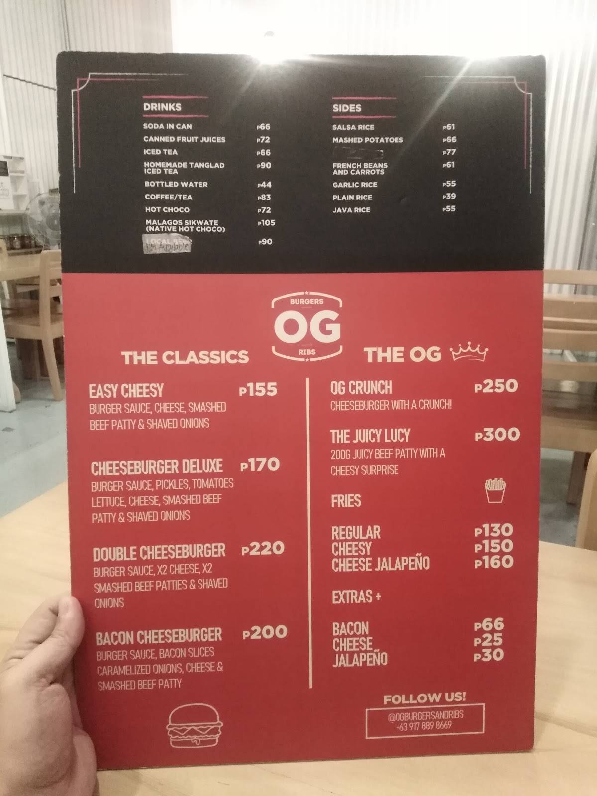 Menu at Everything Yummy restaurant, Cebu City, Piazza Elesia