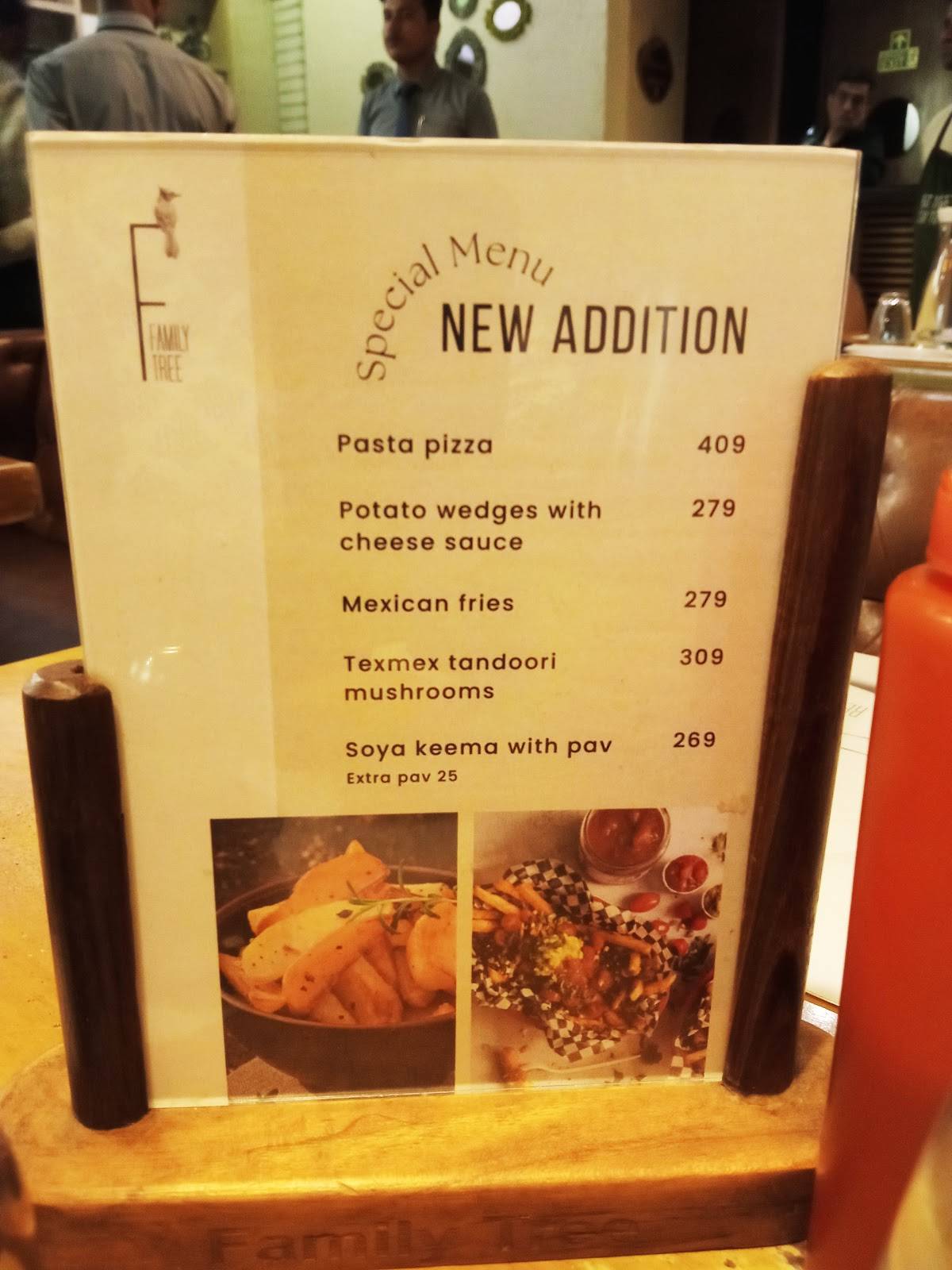 Menu at Family Tree, Thane, Shop no 4