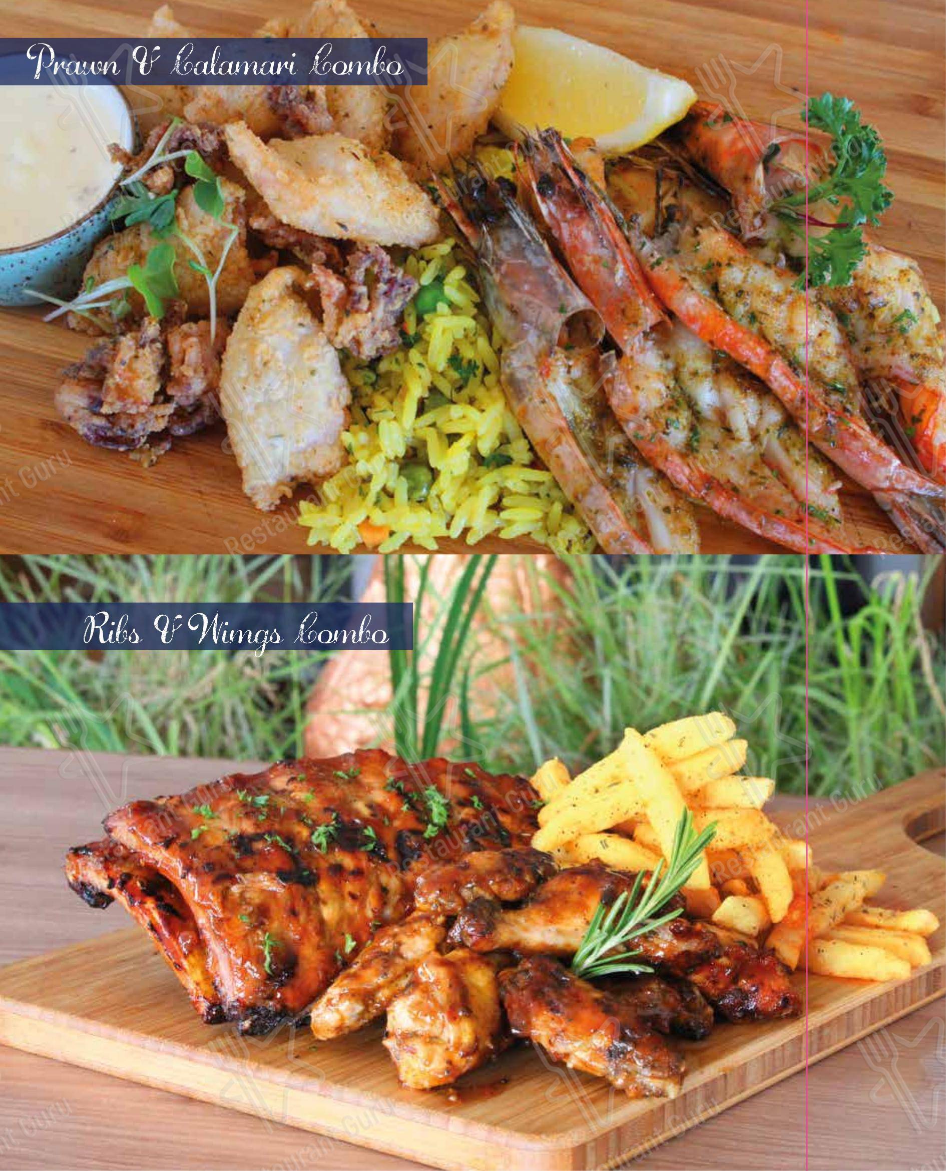 Menu at Farm 'n Sea Grillhouse restaurant, Vanderbijlpark
