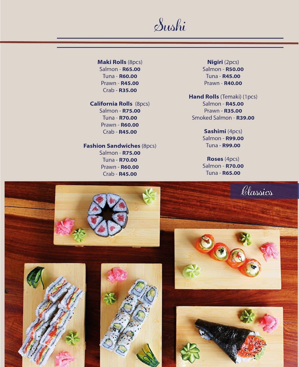 Menu at Farm 'n Sea Grillhouse restaurant, Vanderbijlpark