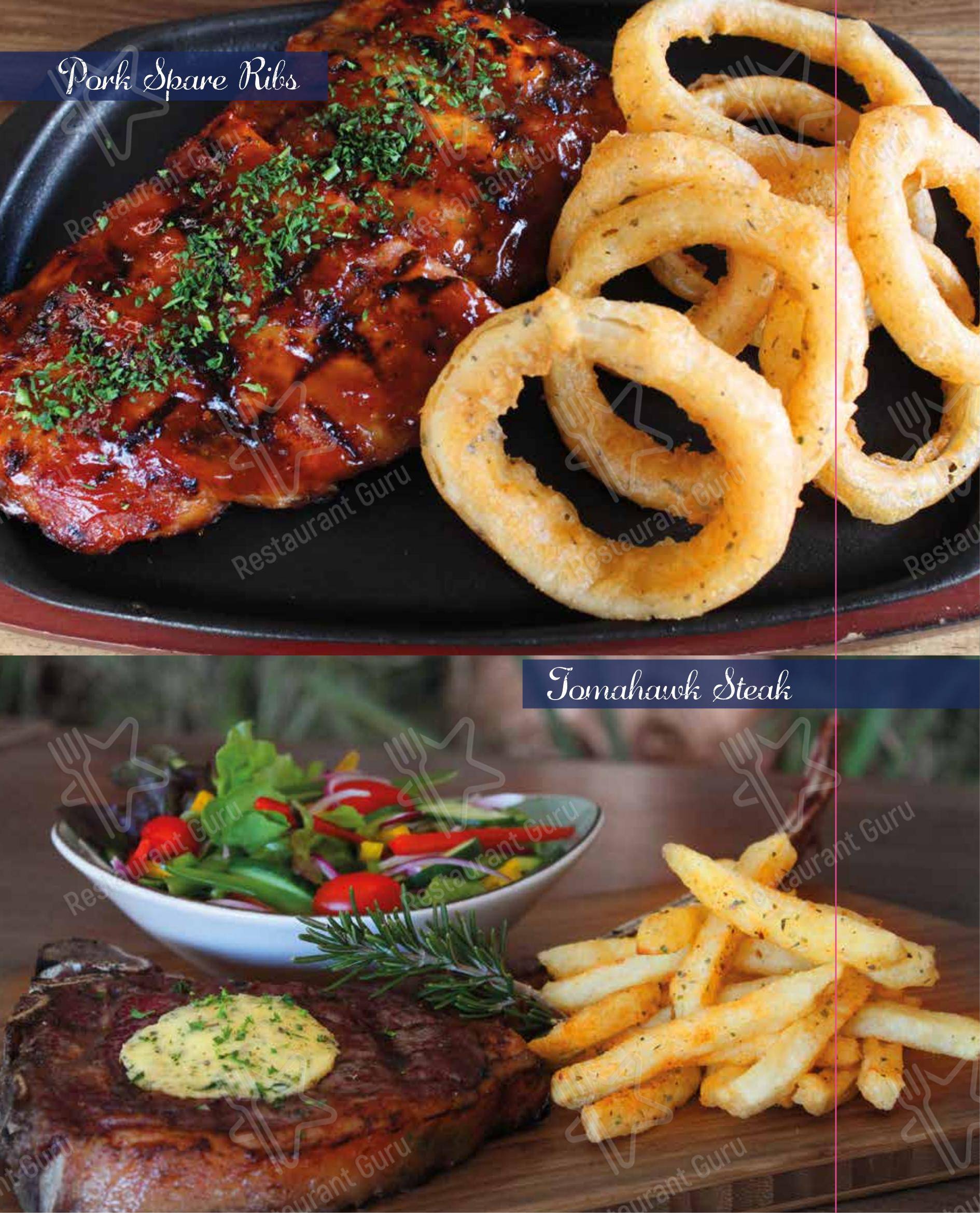 Menu at Farm 'n Sea Grillhouse restaurant, Vanderbijlpark