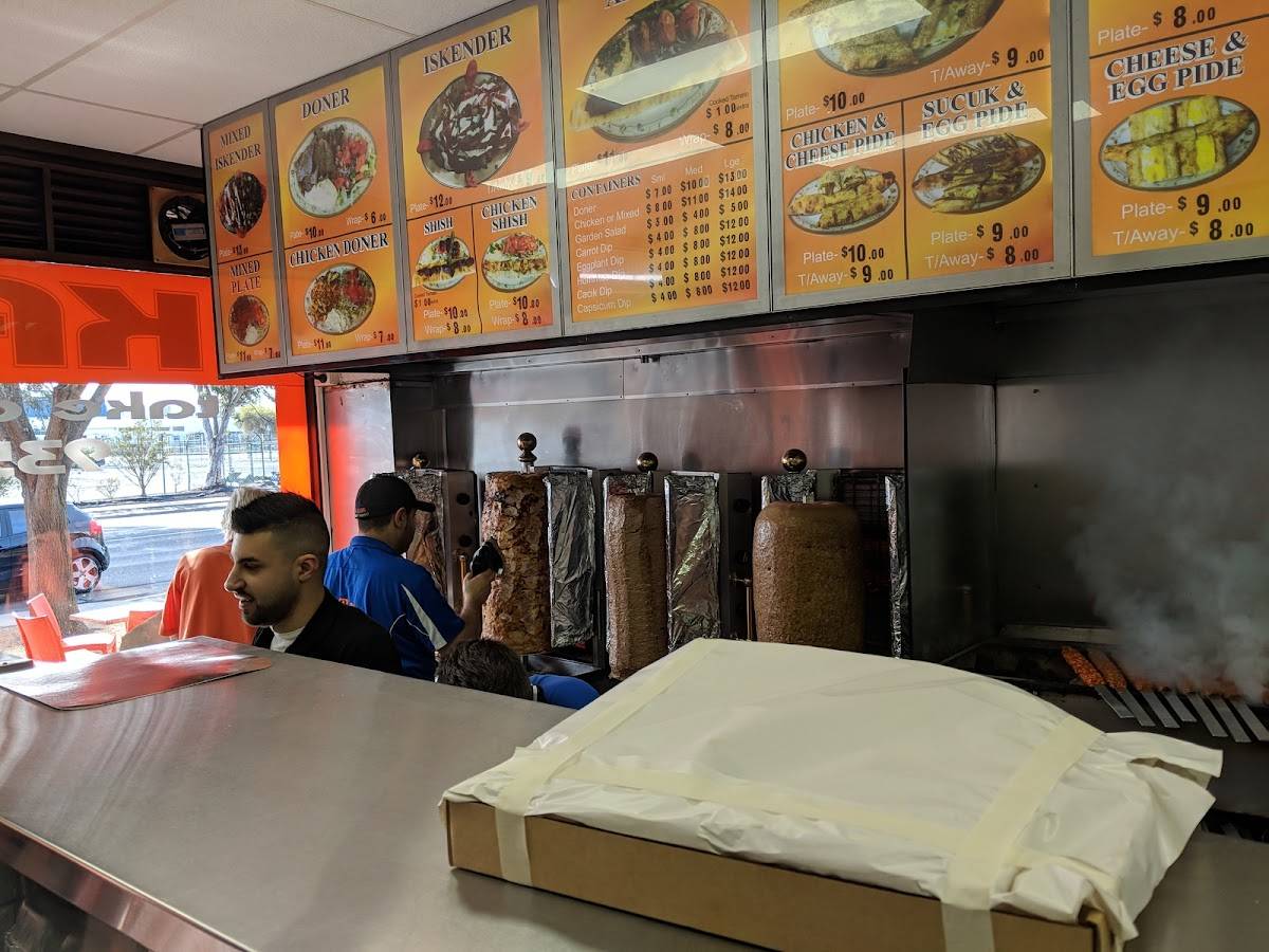 Menu at Katik Turkish Take Away fast food, Campbellfield