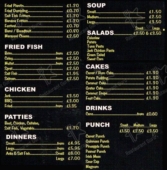 Menu at Pepper & Spice Restaurant London, London, 40 Balls Pond Rd