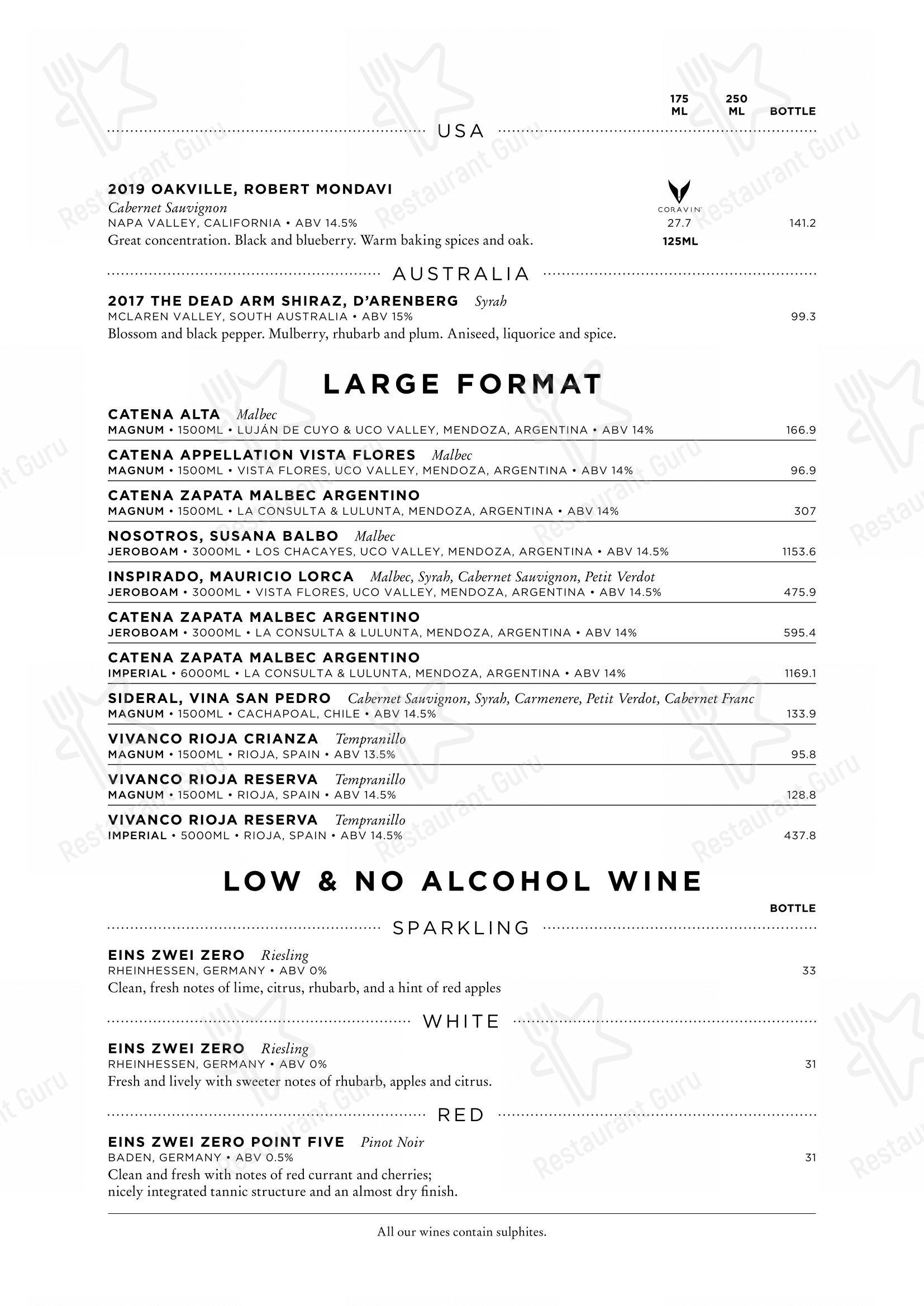 Menu at Fazenda Rodizio Bar & Grill Manchester, Manchester