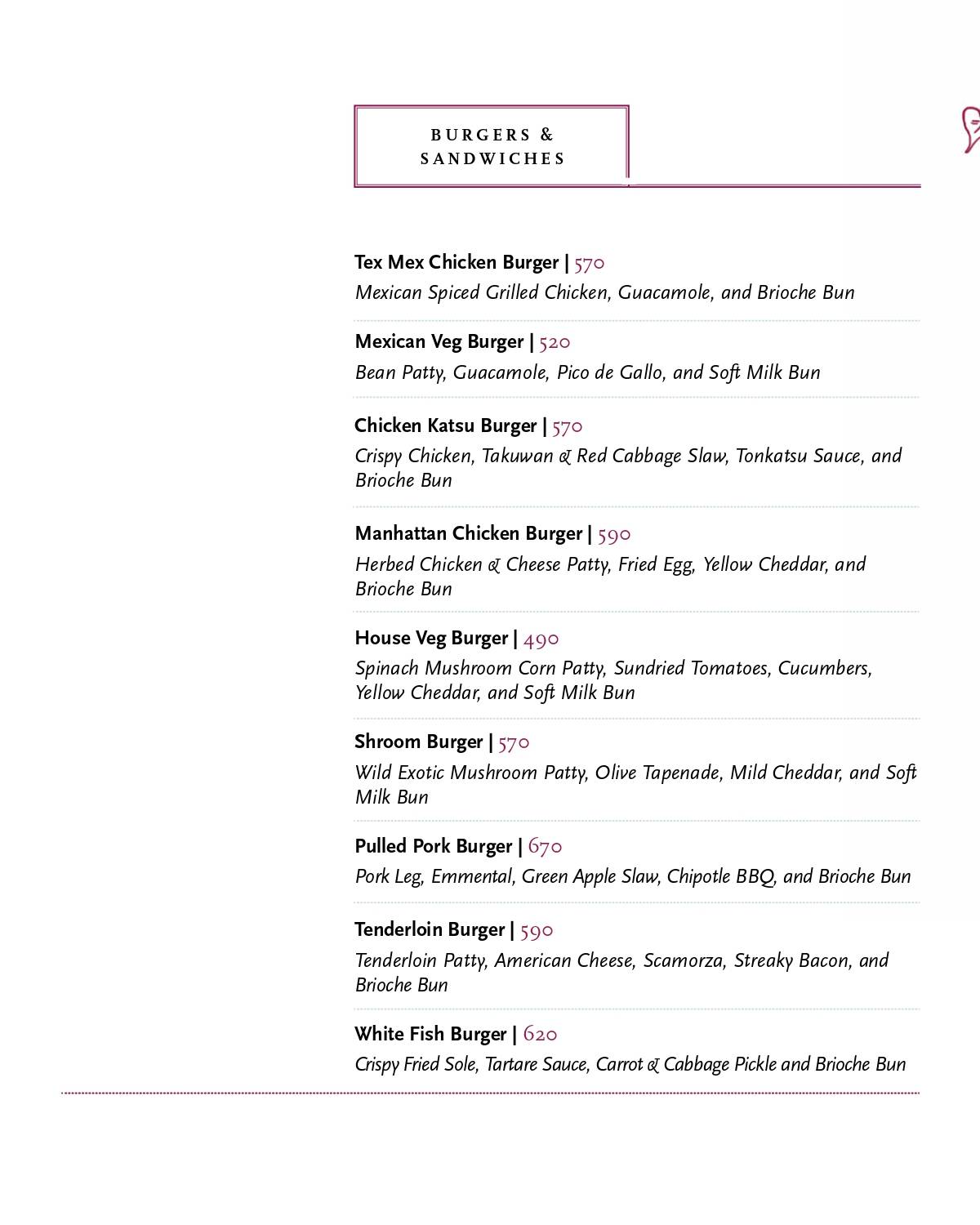 Menu at Fig at Malcha, New Delhi, 3/48, Malcha Marg, Market, Dharam Marg