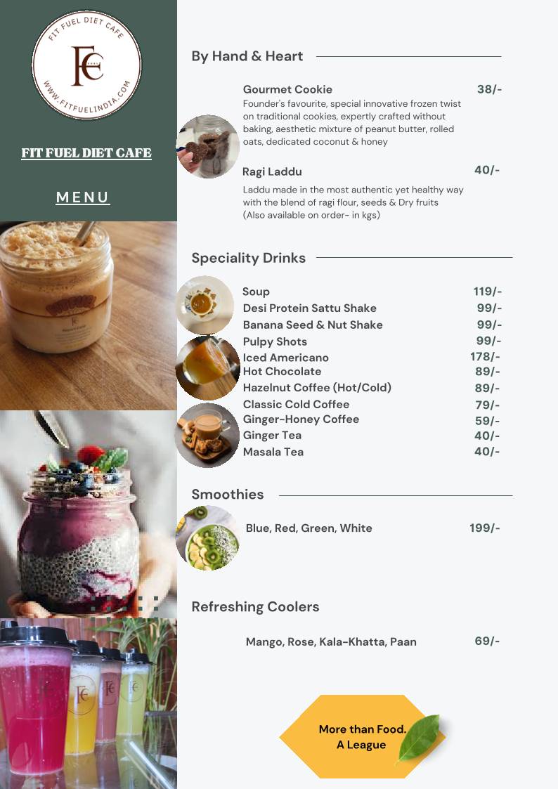 Menu at Fit Fuel (A Diet Cafe), Ghaziabad