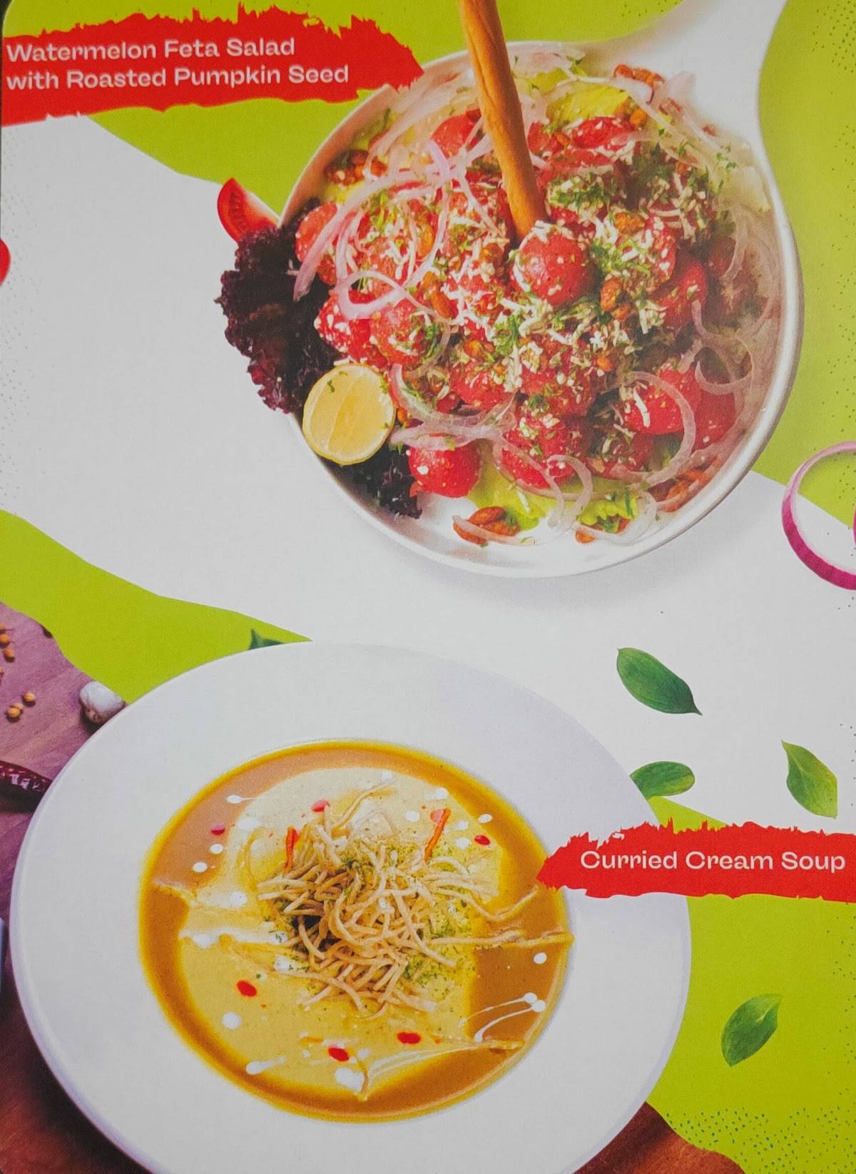Menu at Food nirvana, Chennai, Marshall