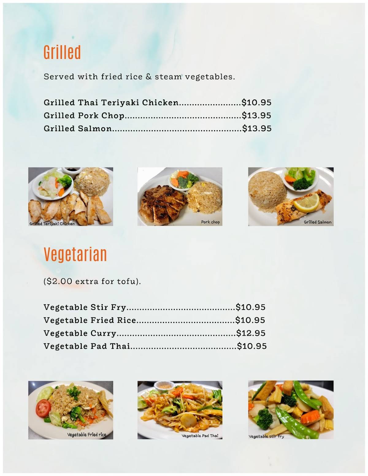 Menu at Racetrack Cafe, Fort Walton Beach